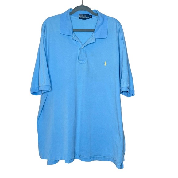 Polo Ralph Lauren | Shirts | Polo By Ralph Lauren Xlt Mens Blue Short ...